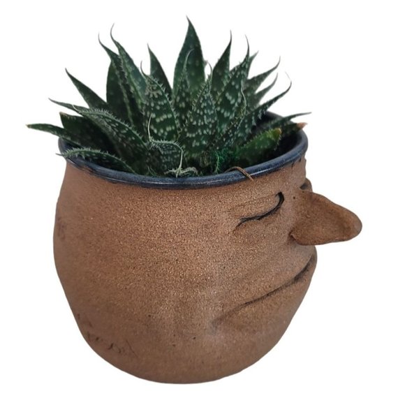 Gretchen larson | Accents | Gretchen Larson People Pot Vintage Face ...